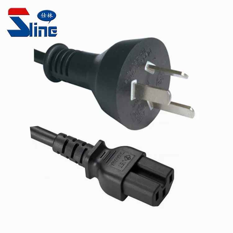 Iram 2073 Argentina 3 Pin Plug To Iec 320 C15 Power Cord Cable With ...