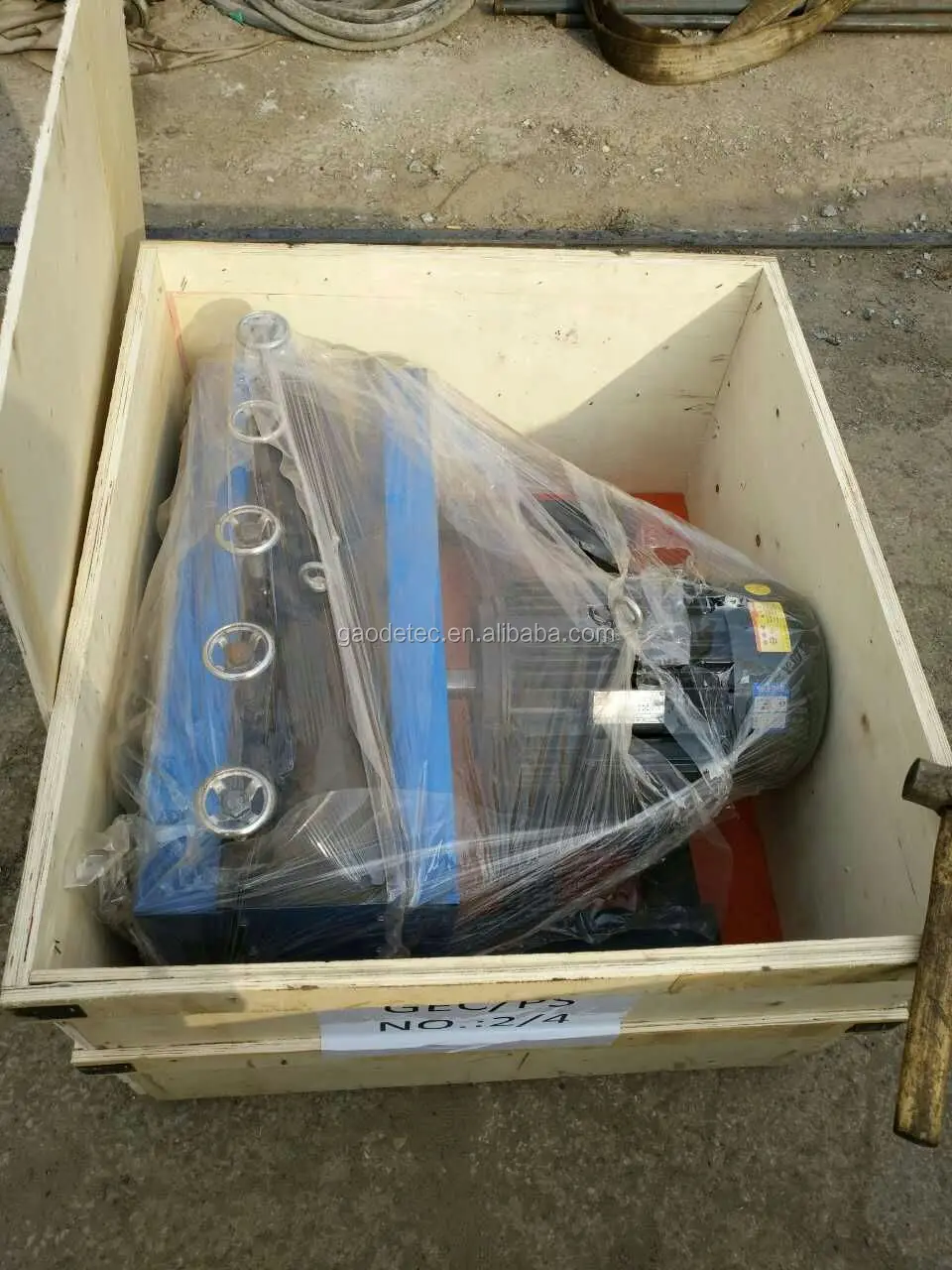 Post-tensioning PC Strand Pusher Machine for Prestressing