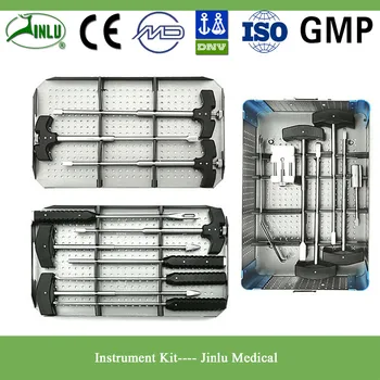 Fusiform Fusion Cage Instrument Kit,Orthopedic Surgical Instrument Set ...