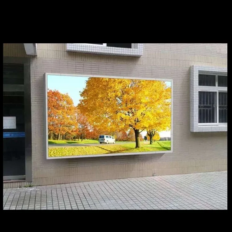P10 Outdoor Led Screen Custom Size Big Screen Outdoor Led Tv Led Street ...