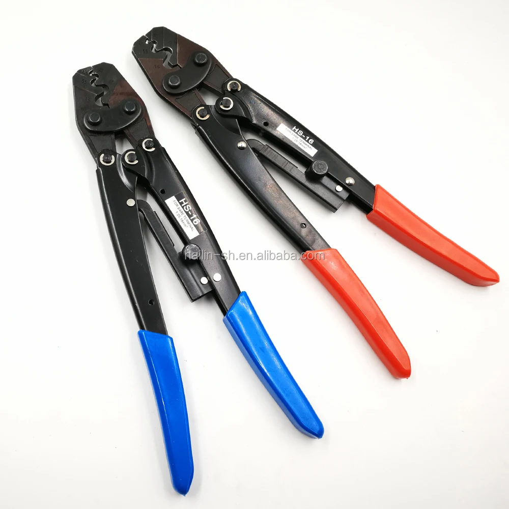 Ratchet Controlled Hand Cable Termination Crimping Pliers Max 16sqmm ...