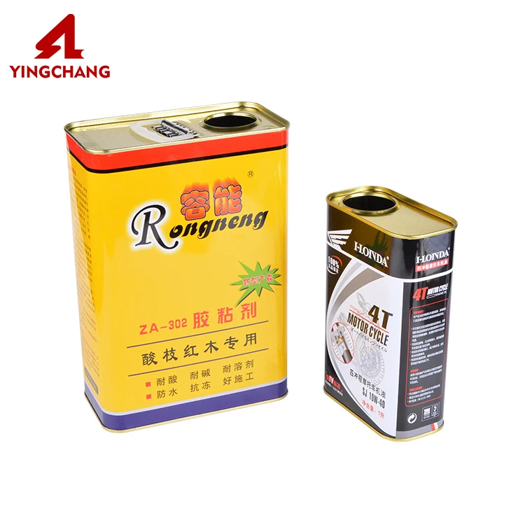 Good Quality 1l Jerry Can 1 Liter Tin Oil Can 1 Liter Can - Buy 1l ...