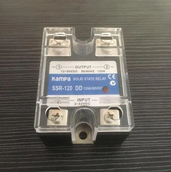 Miniature Ssr 100amp Single Phase Ssr Industrial Relay Dc Input 3-32vdc ...