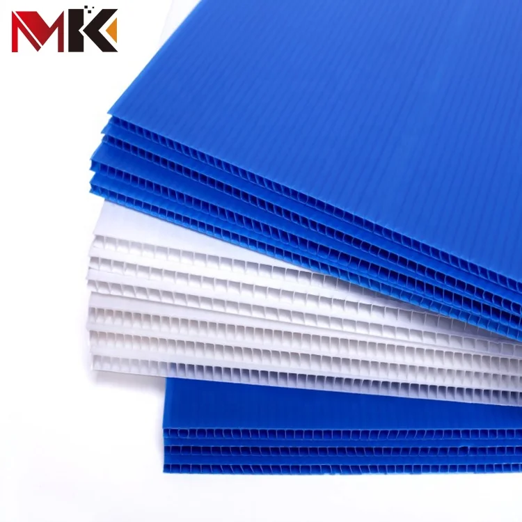 Heavy Duty Corrugated Plastic Sheets Floor Protection Plastic 4 X8 Pp ...
