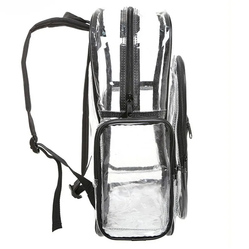 Custom clear Transparent Waterproof Pvc School Bag Backpack custom ...