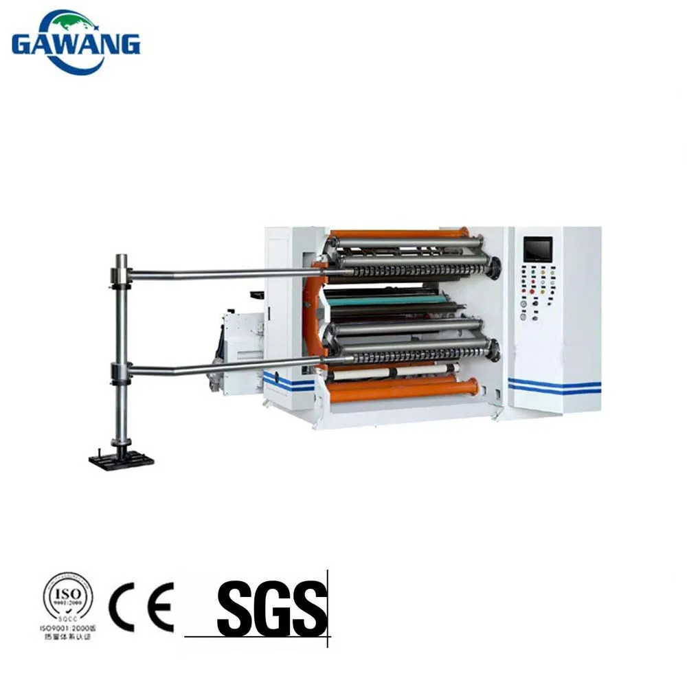 300m/min High Production Pe/pvc Film Slitting Machine - Buy 300m/min ...