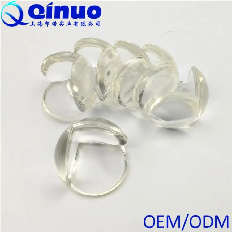 Clear Soft Baby Rubber Corner Guards - Safety & Protection