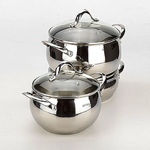 New Design Stainless Steel Apple Shape Amc Cookware Price - Buy Amc ...