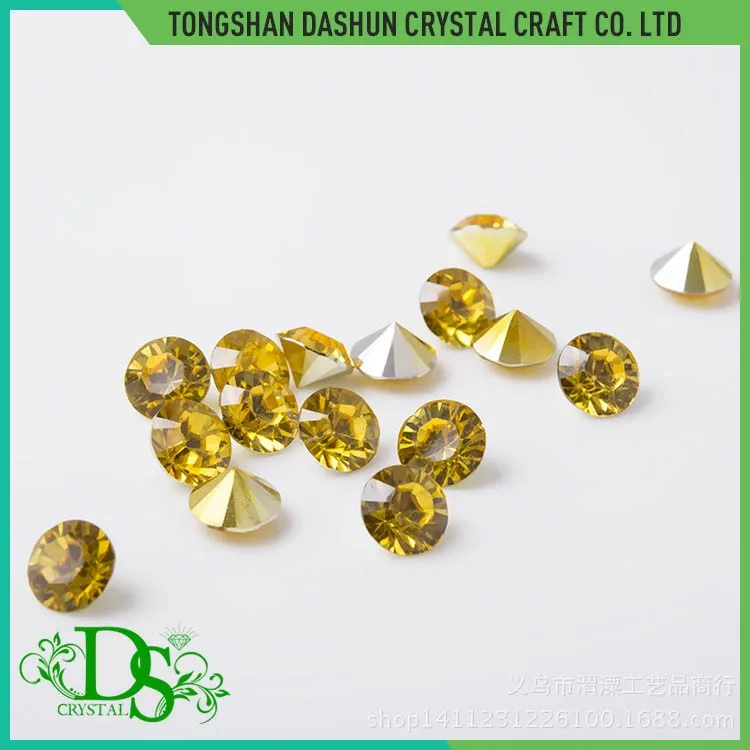 High Quality Chaton Beads Bulk Rhinestones Wholesale Crystal Point Back ...