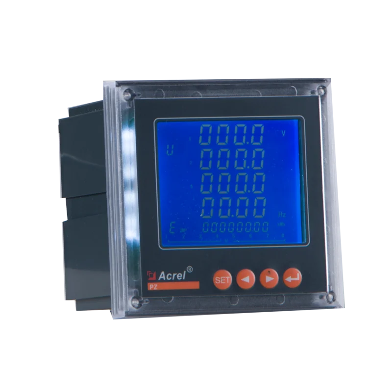Ac Multifunction Meter 3 Phase With Harmonic Analyzer 3p3w Input Ac 100/400v 1/5a With Rs485 ...
