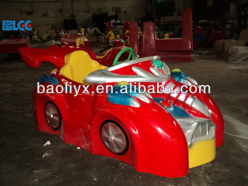Car Fiber Glass Coin Operated Electric New Kiddie Rides Amusement ...
