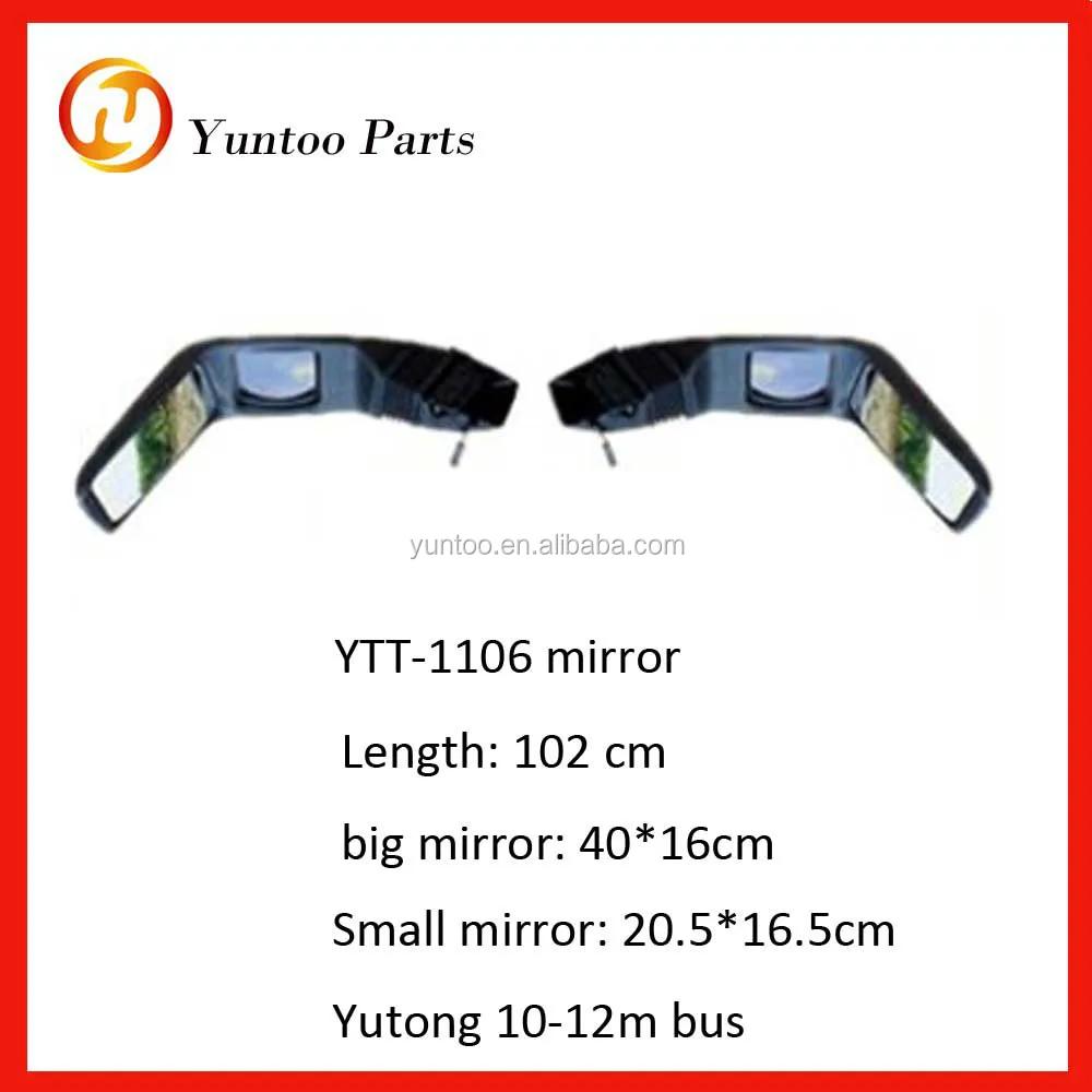 Yutong Bus Coach Side Rear View Mirror With Light - Buy Bus Side Mirror ...