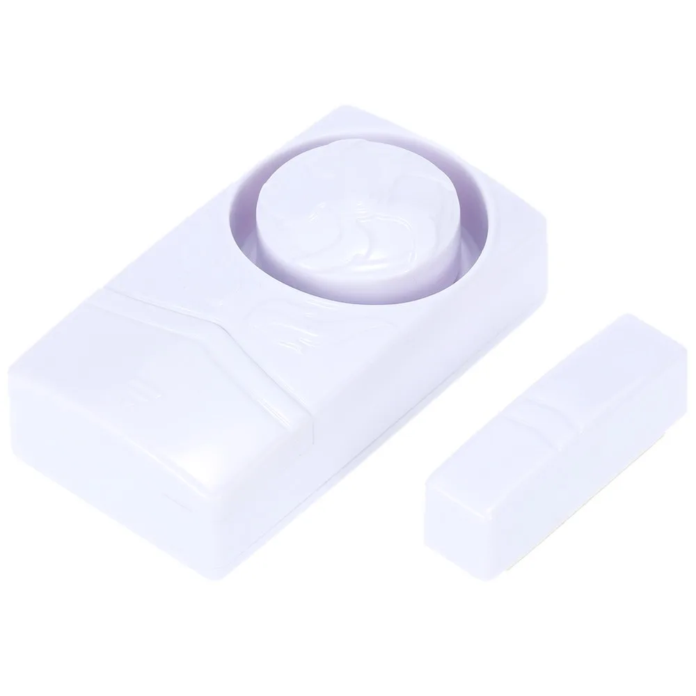Super Small White Magnetic Sensor Wireless Burglar Alarm Door Window ...