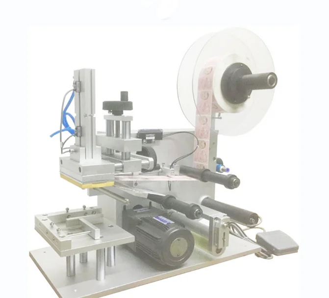 Semi Automatic Flat Surface Label Applicator Square Bottle Labeling Machine - Buy Flat Surface ...
