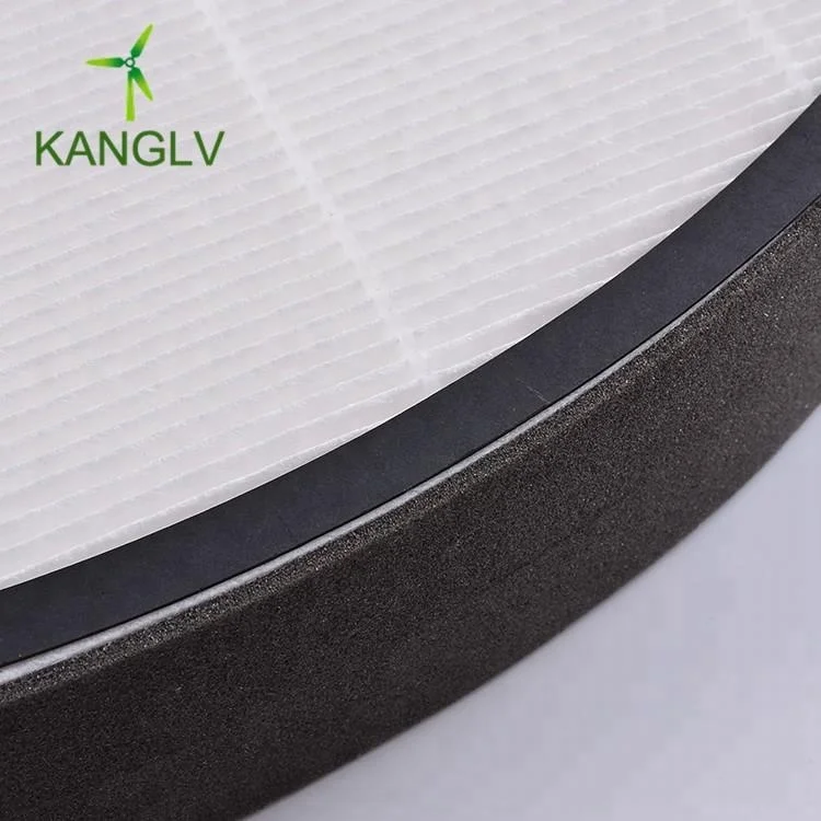 Custom Low Resistance H11 H12 H13 Round Hepa Filter Replacement Air ...