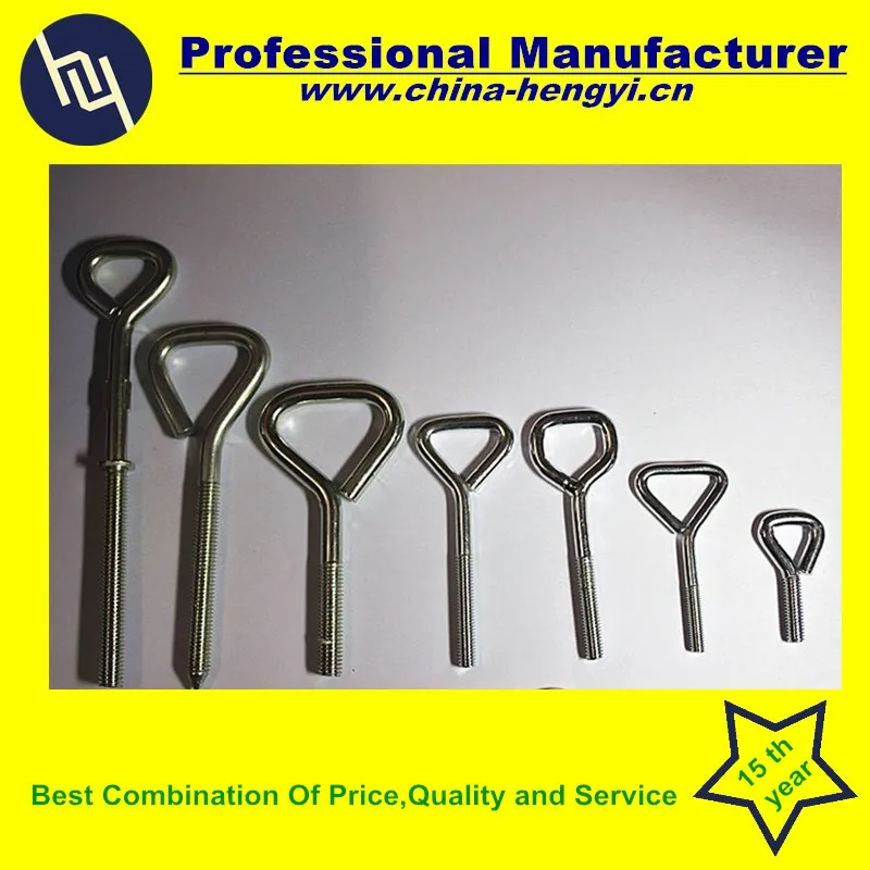 High Quality M3 To M16 Triangle Eye Bolt - Buy Eye Bolt,Triangle Eye ...