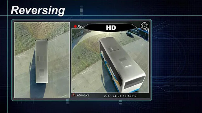 Car Top View Camera System Aerial Around Bird View 360 Degree Camera ...