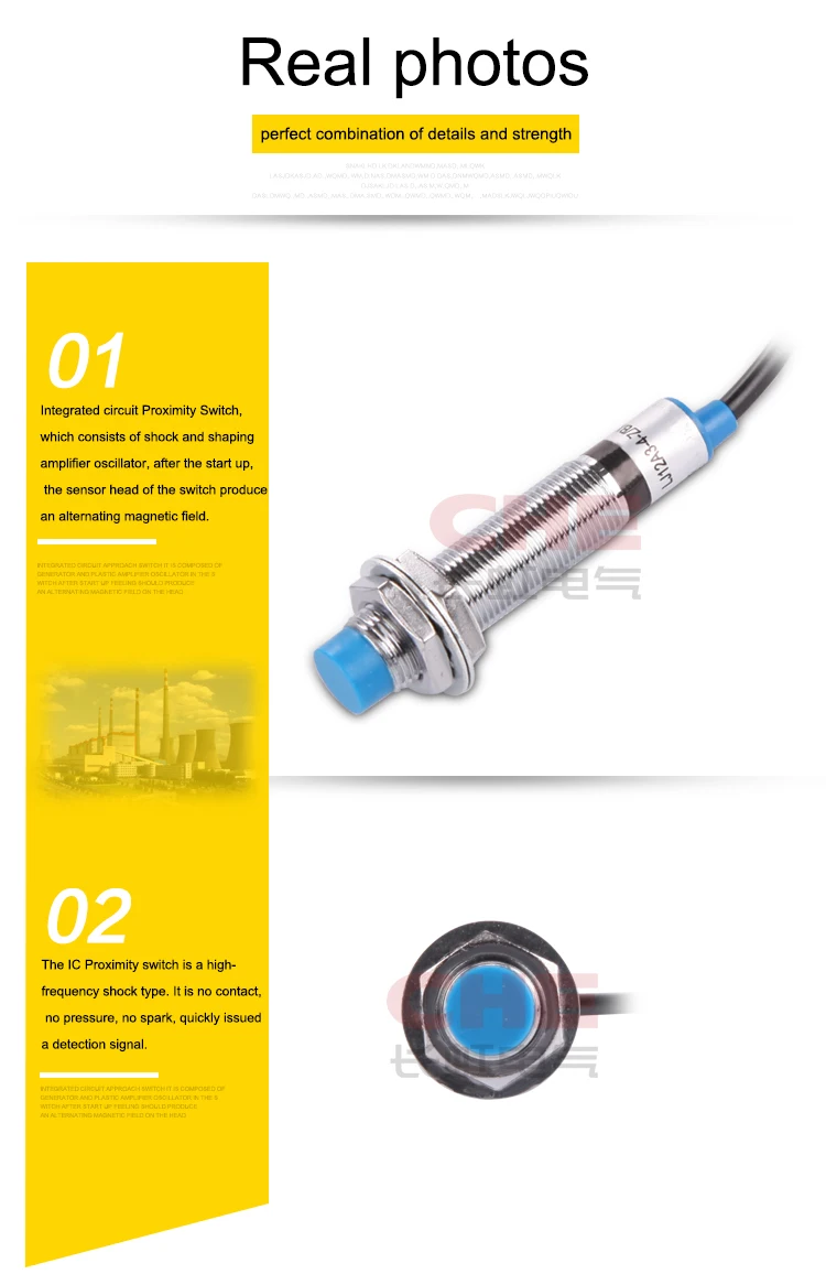 High quality M8/M12/M14/M18/M24/M30/NPN/PNP/DC6-36V detection distance ...