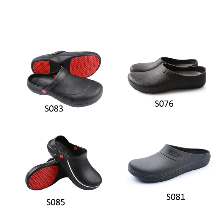 Anti Slip Eva Material Rubber Sole Cleanroom Clogs For Chef - Buy ...
