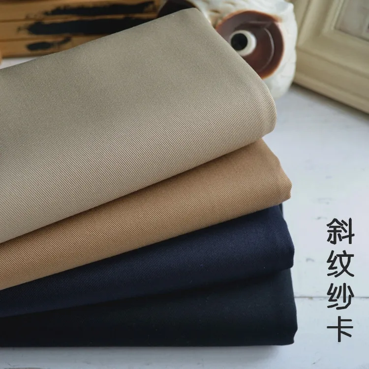 Garment Chinos Materials 21*21 108*58 Khaki Color Cotton Twill Chino ...