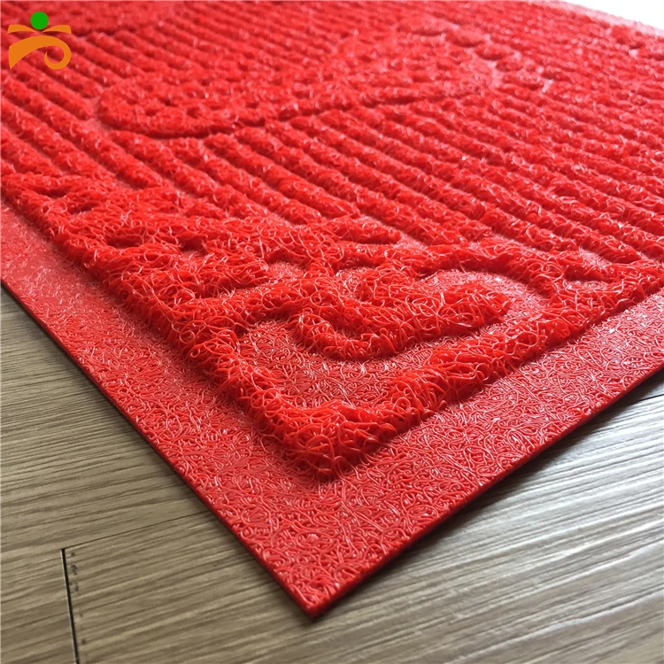 Stairs Anti Slip Pvc Coil Mat Anti Slip Bathroom Foot Mat Brushed Door ...
