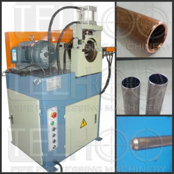 Ef-ac/80 Single Head Round Bar Thread Solid Rod Deburring Chamfering ...