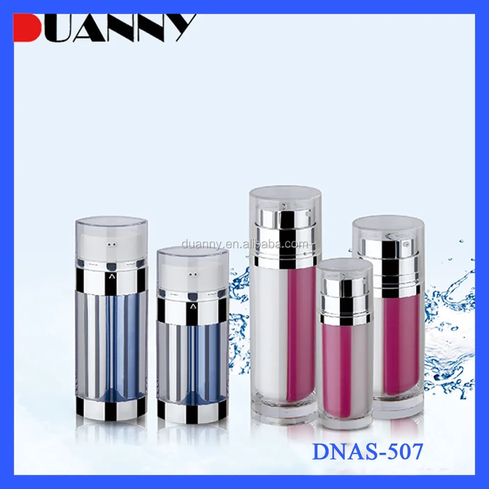 15mlx2 30mlx2 Plastic Oval Dual Chamber Compartment Airless Spray ...