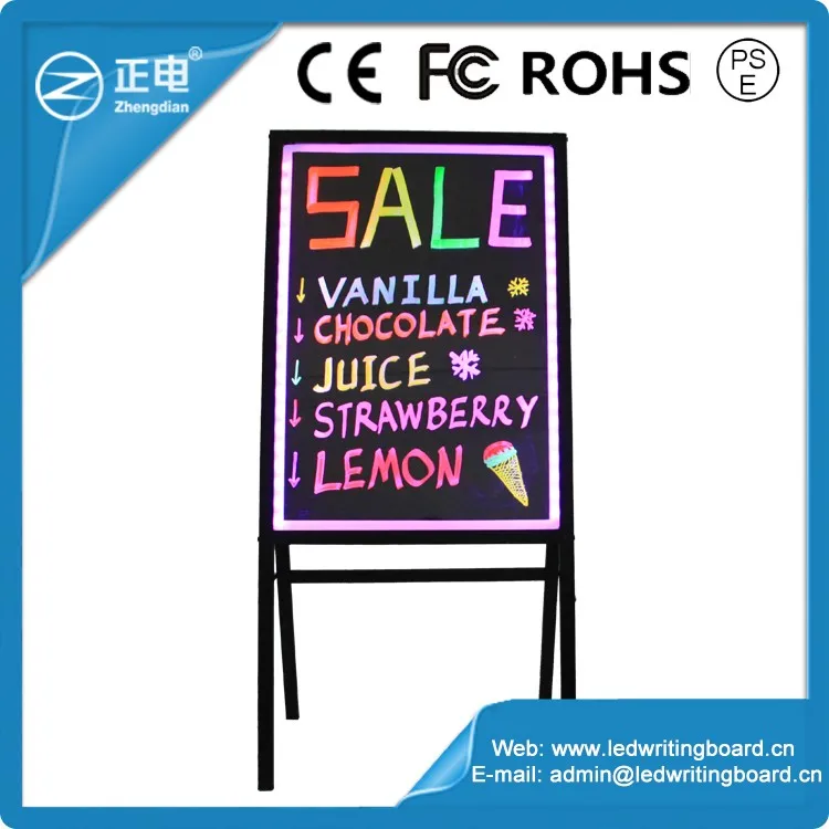 Illuminated A Frame Lighting Led Sidewalk Signs - Buy Lighting Led ...