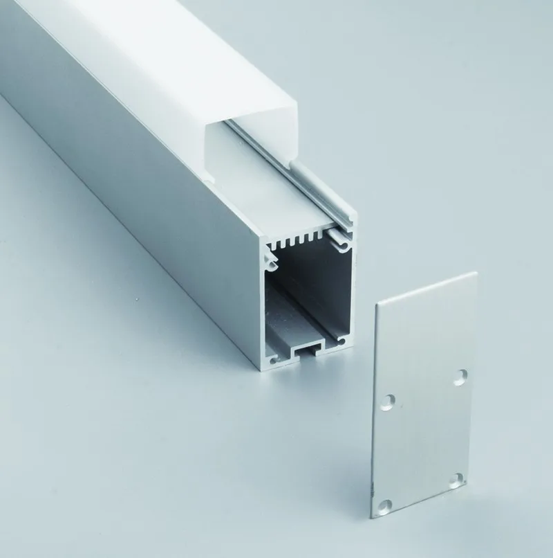 New Led Linear Light Cover Aluminum Extrusion Profiles And Plastic ...