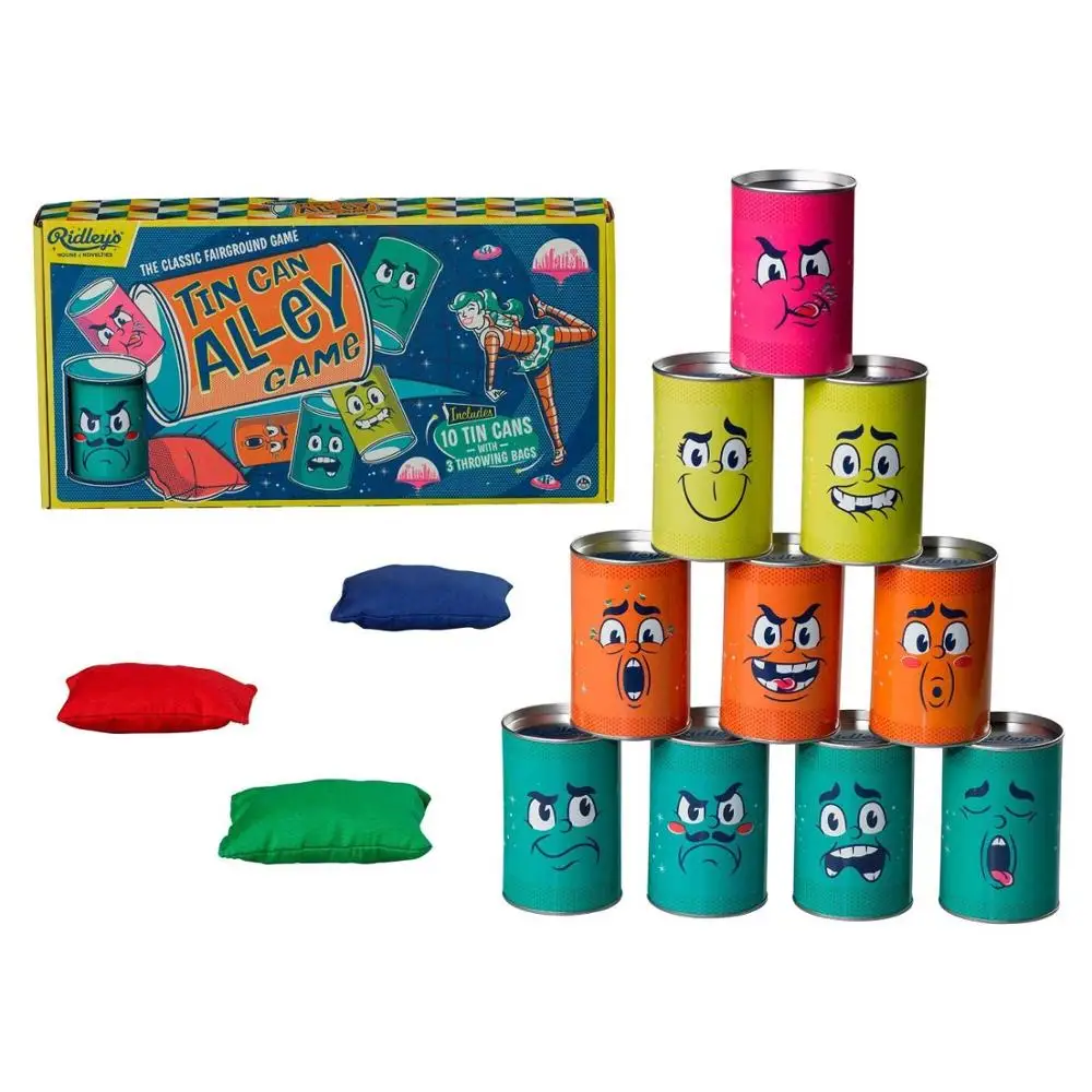 Tin Can Alley Game - Buy Games We Can Play At School,Card Game Tin Box ...