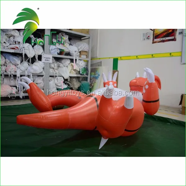 Hongyi Inflatable Laying Red Dragon With Pantone Colour - Buy Dragon ...