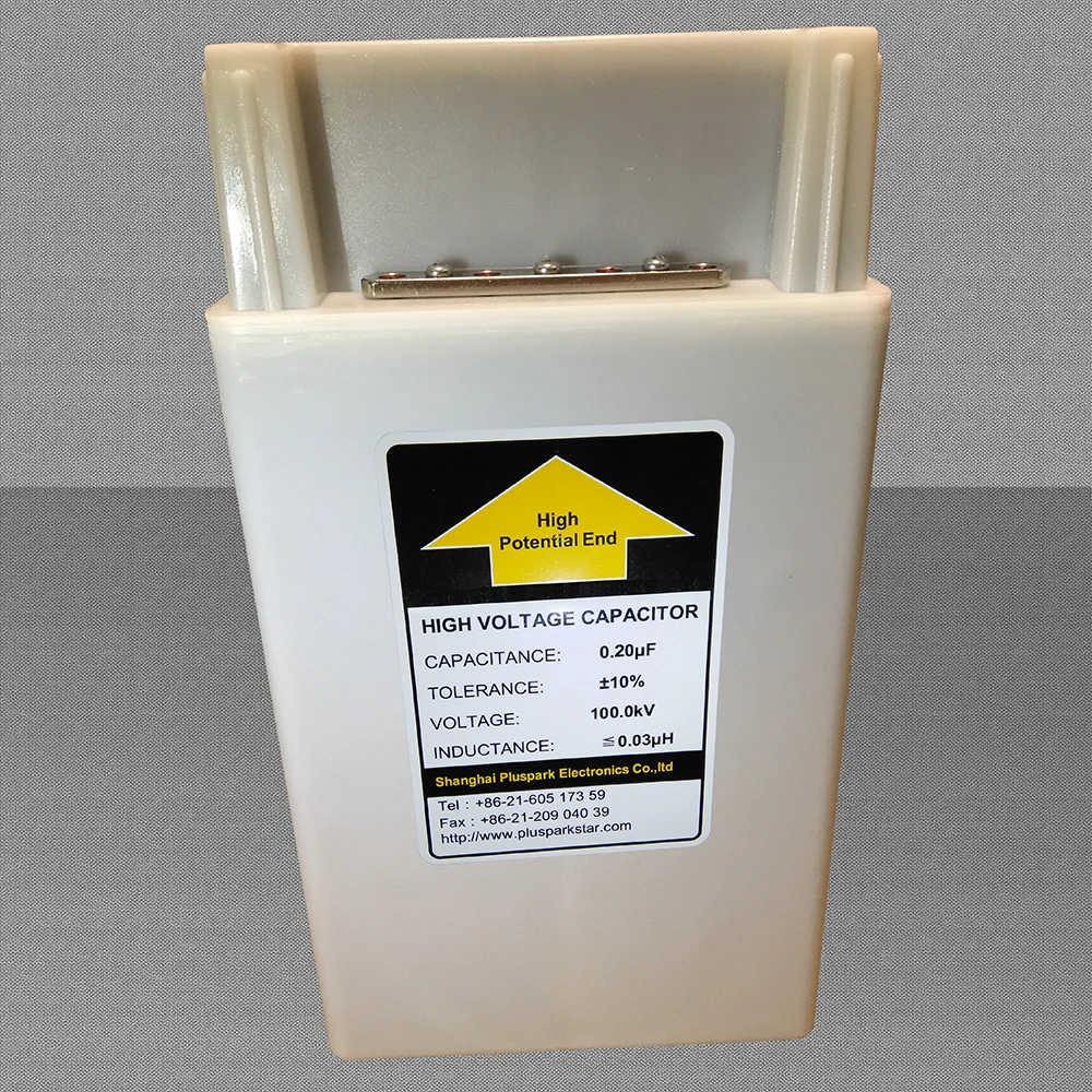 High Voltage Capacitor 0.2uF 100kV, 200nF 100000V Pulse Capacitor ...