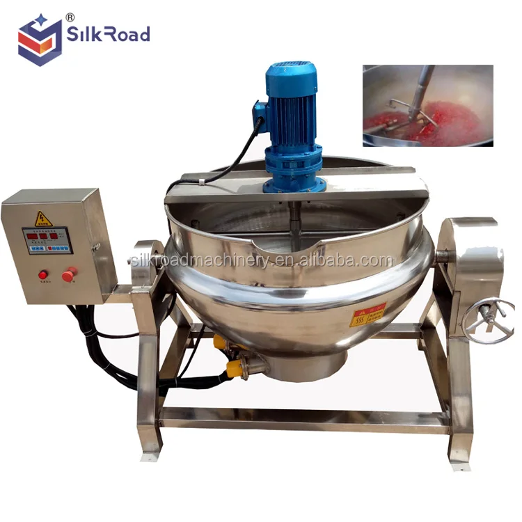 Thermal Oil Jacketed Cooking Pot - High Efficiency & Quality