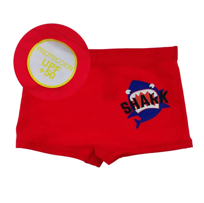 Custom Baby Boy Shark Print Swim Boxer Swimwear For Baby Boys Swimming ...