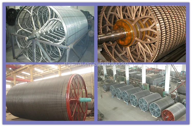 Pressure Cylinder Mould Vat Former For Paper Making Machinery - Buy ...