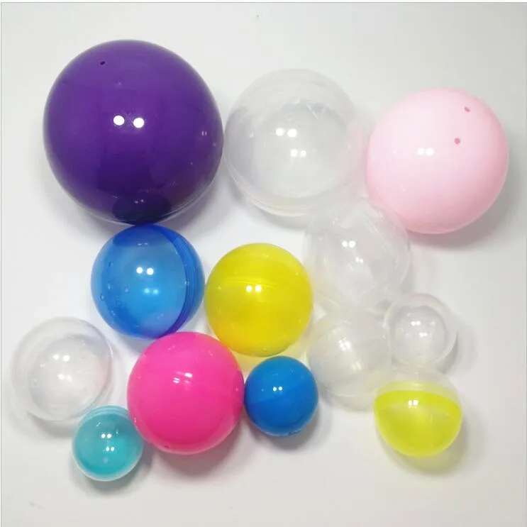 Transparent Plastic Ball Capsules for Promotional Toys