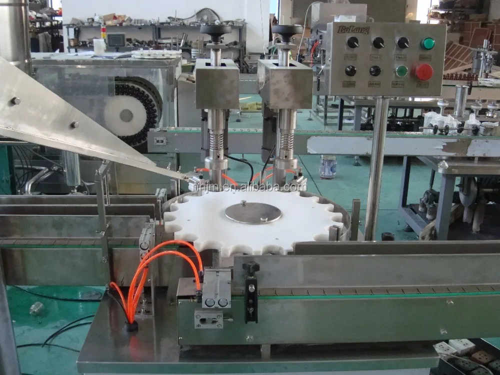 Automatic Rotary (screw) Six Head Capping Machine For Plastic Bottles ...