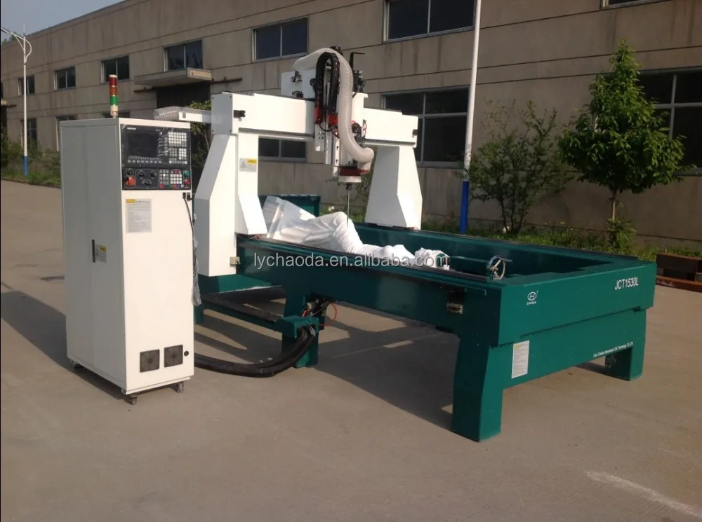 3d router cnc 4d máquina cnc de corte de isopor / 4 eixos cnc fresadora ...