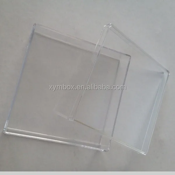 Clear Hard Plastic Boxes Transparent Hard Plastic Watch Box Plastic ...