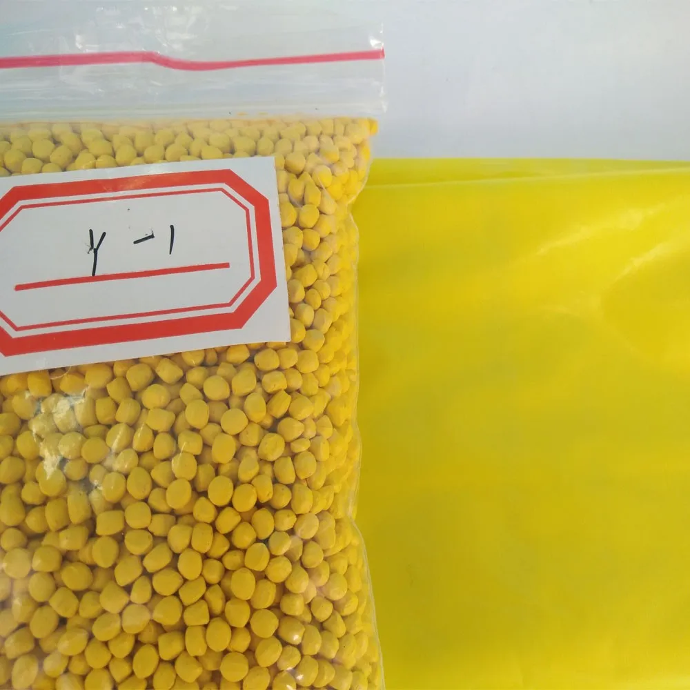 Plastic Granules Yellow Colour Masterbatch Pigment Pellet From China ...
