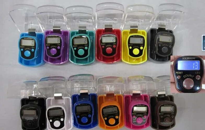 Sxh5136 Led Tally Counter Led Finger Counter,Muslim Counter,Finger ...