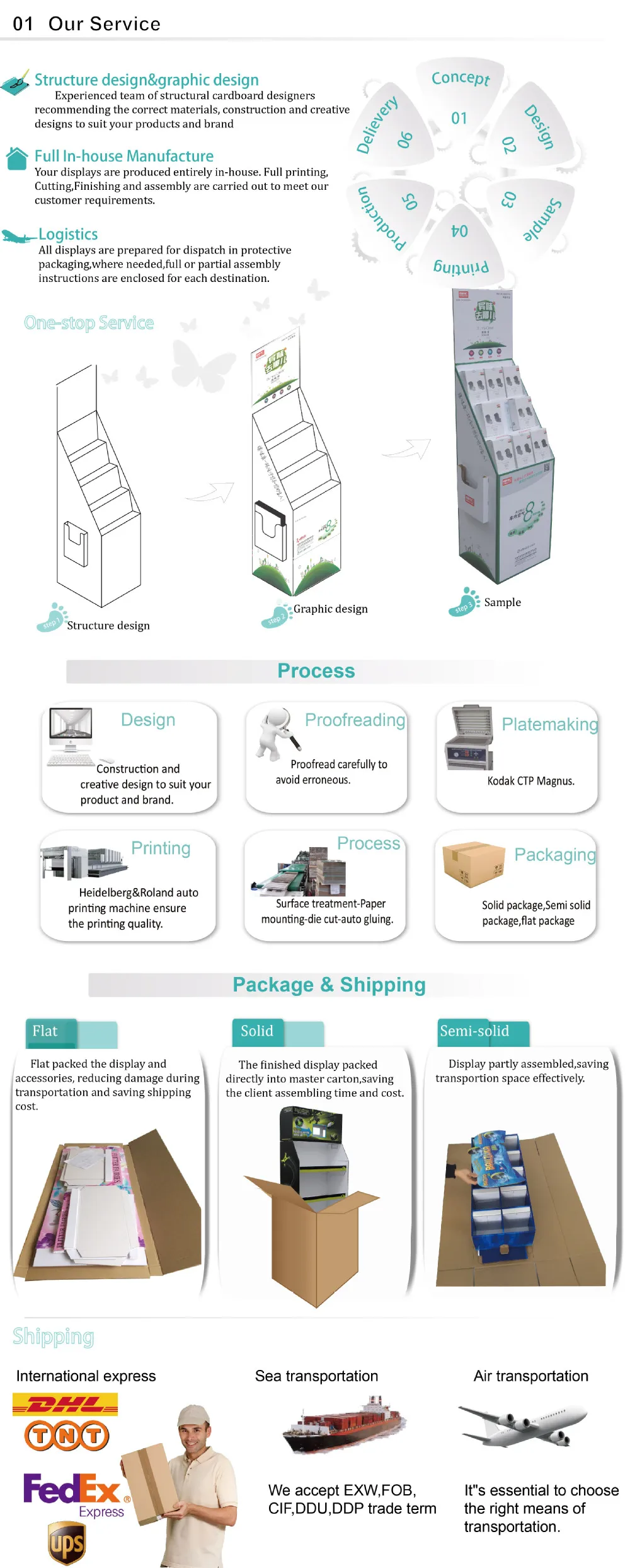 Eco-Friendly Foldable Cardboard Display Stands & Racks for Retail - OEM/ODM
