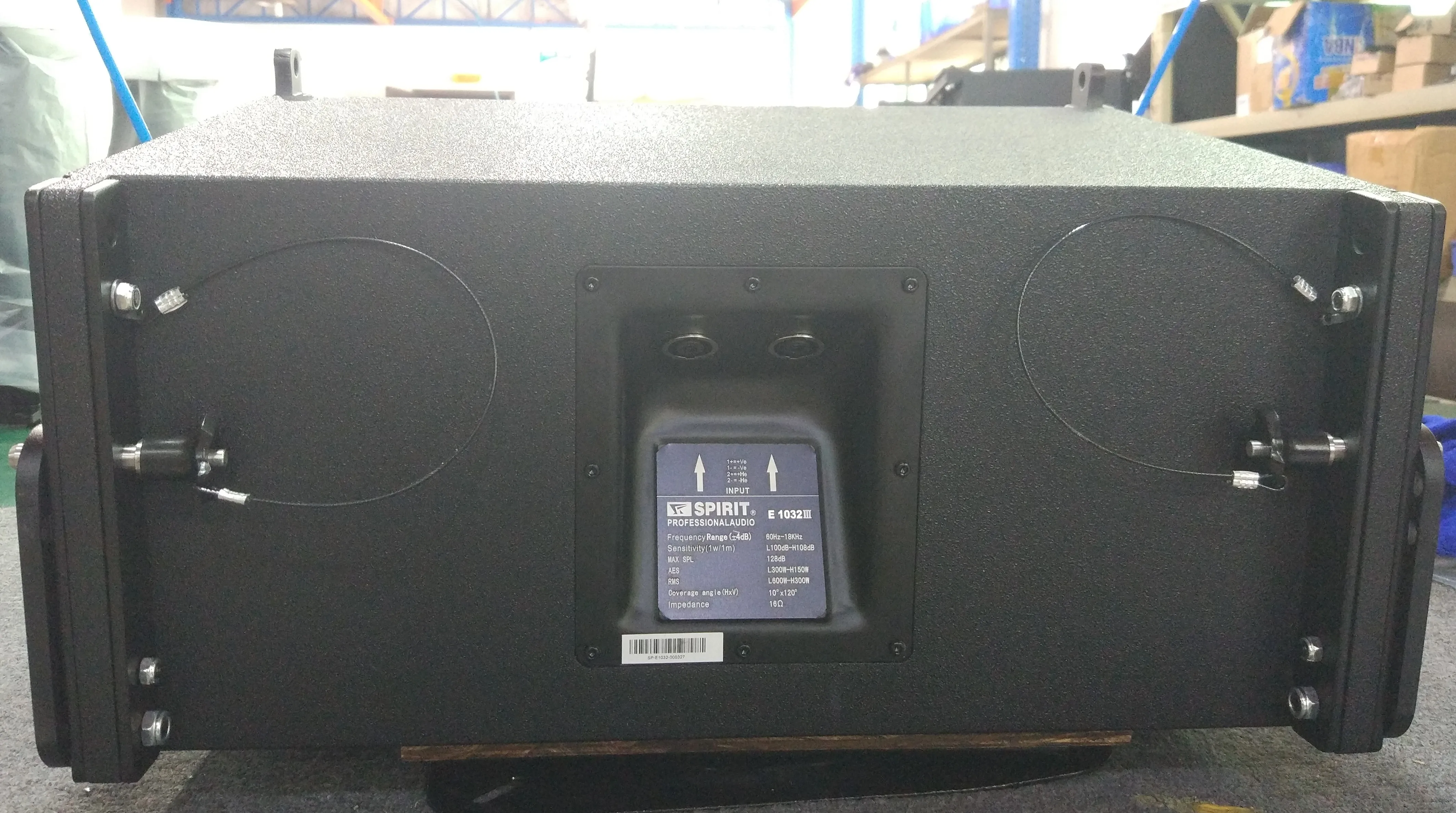 High Spl Polyurea Coating 18mm 1200 Watts Compact Passive Tw Audio ...