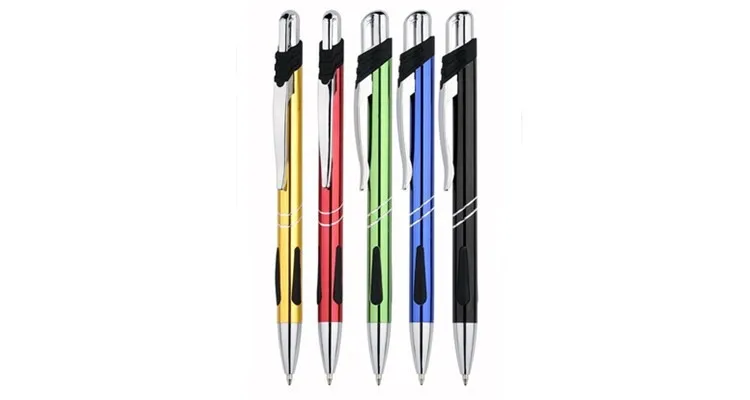 Solid Triangle Shape Pen Body With Rubber Ball Point Pen For Writing ...