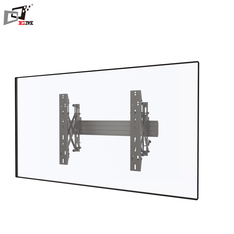 Multi Screens Adjustable Push Out Tv Shelf Wall Mount For Six Tvs - Buy ...