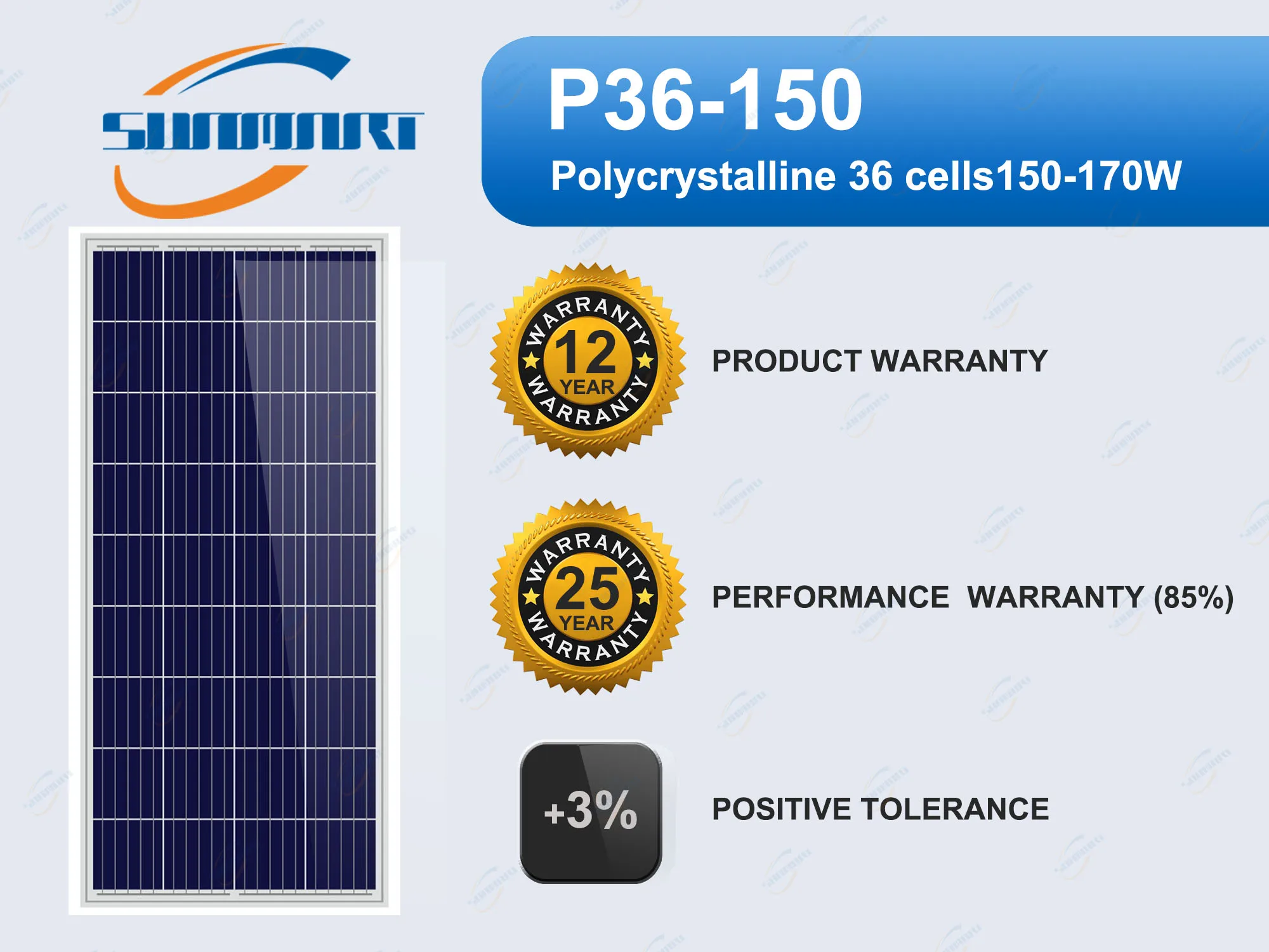 High Efficiency150 Watt Solar Panel Price/photovoltaic Solar Panel 150 ...