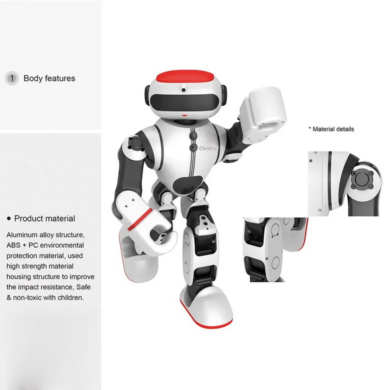 Global Drone Wltoys Gwf8 Dobi Intelligent Humanoid Voice Control ...