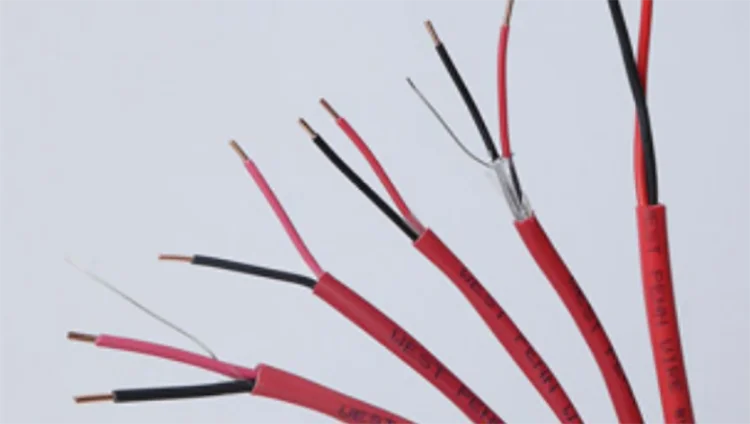 FPL FPLR FPLP Fire Resistant Cables for Alarm Detection