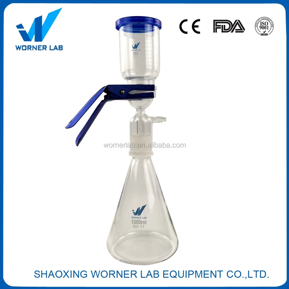 Worner Lab Pyrex Glass Vacuum Filtration Apparatus - Buy Distilation ...