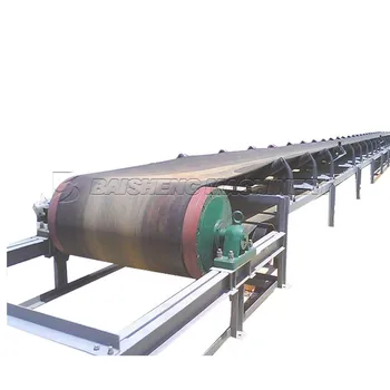 Baisheng Wood Chip Belt Conveyor/conveyors For Wood Chips/conveyor Belt ...